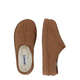 Bianco Slipper 'BIASNOW' Damen Gr&ouml;&szlig;e 42 cognac