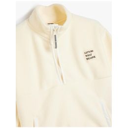 KOTON Sweatshirt in Ekru | Gr.: 4-6 Jahre