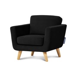 KONSIMO Sessel Tagio schwarz Ma&szlig;e (cm): B: 86 H: 80 Sessel & Hocker > Sessel nach Material > Stoff Sessel &raquo; Sofa DE