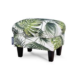 KONSIMO Hocker Miles wei&szlig; Ma&szlig;e (cm): B: 55 H: 42 Sessel & Hocker > Hocker > Polsterhocker &raquo; Sofa DE