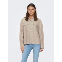 Only Bluse in Beige - 52% | Gr&ouml;&szlig;e L | Damen-blusen