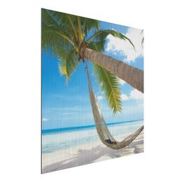 Bilderwelten Alu-Dibond Outdoor Bild Relaxing Day