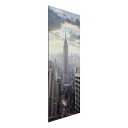 Alu-Dibond Architekur & Skyline Sonnenaufgang in New York