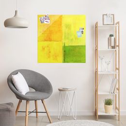 Glasbild Kunstdruck Petra Sch&uuml;&szlig;ler - Fr&uuml;hlings Komposition 02