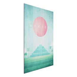 Bilderwelten Alu-Dibond Outdoor Bild Reiseposter - Mexiko