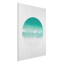 Bilderwelten Alu-Dibond Outdoor Bild Das Meer im Kreis