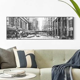 Wechselbild NYC Urban schwarz-wei&szlig;