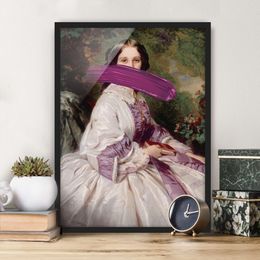 Bilderwelten Bild mit Rahmen Farbzensur III
