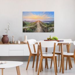 Bilderwelten Leinwandbild Panoramaweg in den Bergen von Portugal