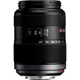 Panasonic Lumix G VARIO 45-200 mm F4.0-5.6 O.I.S. 52 mm Filtergewinde (Micro Four Thirds Anschluss) schwarz