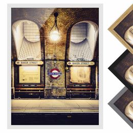 Architektur & Skyline Bild mit Rahmen Baker Street