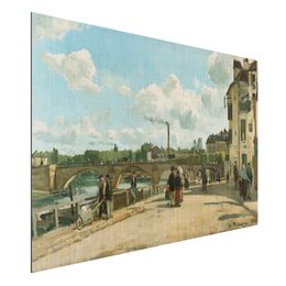 Alu-Dibond Kunstdruck Camille Pissarro - Ansicht von Pontoise