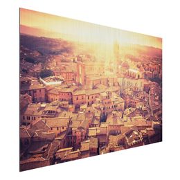 Bilderwelten Alu-Dibond Outdoor Bild Fiery Siena