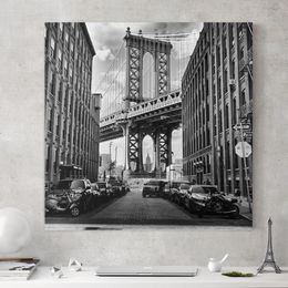 Leinwandbild New York Manhattan Bridge in America