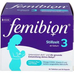 Wick Femibion 3 Stillzeit Kombipackung 2X56 St