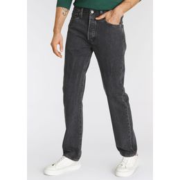 Levi's LEVI'S Herren Straight-Jeans "501 LEVI'S ORIGINAL", schwarz, Gr. 31, unifarben, Denim/Jeans, Obermaterial: 100% Baumwolle, Jeans, mit Markenlabel