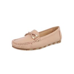 Ital-Design Halbschuh in Hellbraun | Gr.: 40