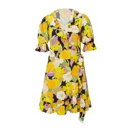 Oasis Summer Dress female Yellow size 10