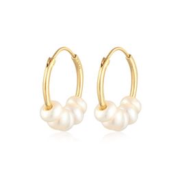 Elli Ohrringe 925 Sterling Silber in Gold | Gr.: onesize