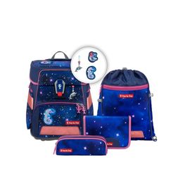Step By Step Space Reflect Schulranzen Set 5 tlg. (Star Shuttle Elio) in Star Seahorse Zoe | Gr.: onesize