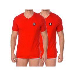 Bikkembergs 2er-Set: Unterhemd in Red | Gr.: S