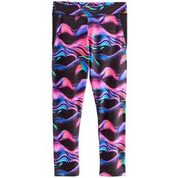 next Leggings M&auml;dchen Gr&ouml;&szlig;e 110 blau / pink / schwarz