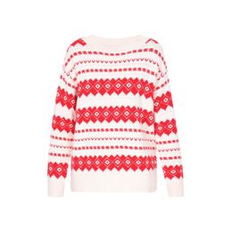 Swirly Women Sweater in White | Gr.: L