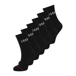 Jordan Socken 'Everyday' Damen Gr&ouml;&szlig;e 34/38 feuerrot / schwarz / wei&szlig;