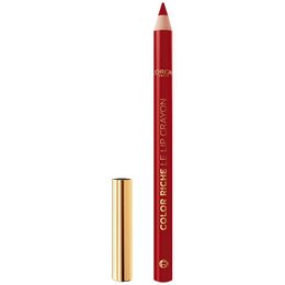 L'ORÉAL PARIS Lippenstift »Color Riche Le Lipliner« Intensive Farbpigmente, weiche Mine, pflegende Formel, langanhaltend. rot Lipliner zum...