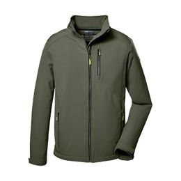 Killtec Softshelljacke &raquo;KOS 263 MN SFTSHLL JCKT&laquo; Wasserabweisende, atmungsaktive Softshelljacke mit Reflektoren olivgr&uuml;n M M Herren Softshelljacke...