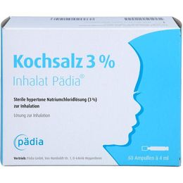 Kochsalz 3% Inhalat P&auml;dia Ampullen 60X4 ml