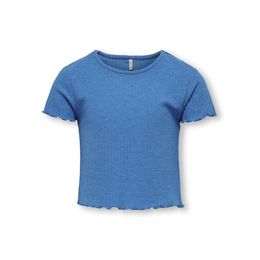 Only Girls Shirt 'KOGNella' girl Blue size 110/116