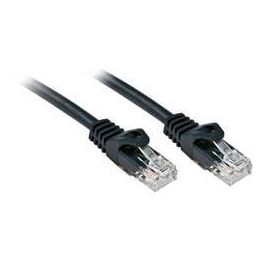 LINDY 48197 RJ45 Netzwerkkabel, Patchkabel CAT 6 U/UTP 10.00 m Schwarz 1 St.
