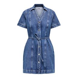 Only Kleid 'ONLFina' Damen Gr&ouml;&szlig;e 38 blue denim Winterkleid