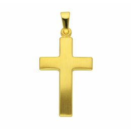 Adelia´s ADELIA ́S Damen Kettenanhänger "Damen & Herren 333 Gold Kreuz Anhänger", Damen, Gelbgold 333 Gold, gold, Gelbgold 333, Gold, Schmuckanhänger,