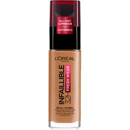 L'Or&eacute;al L'OR&Eacute;AL PARIS Damen Foundation "Infaillible 32H Fresh Wear Make-up", 30ml330 warm dore, Teint-Kosmetika, mit langanhaltender Formel