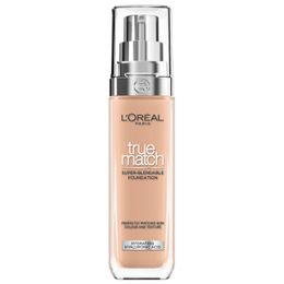 L'Oréal L'ORÉAL PARIS Damen Foundation "L'Oréal Paris True Match Foundation", 30ml, beige, Teint-Kosmetika, Spendet Feuchtigkeit, mittlere Deckkraft, passt