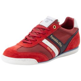 Pantofola d'Oro PANTOFOLA D ́ORO Herren Sneaker "VASTO NYLON UOMO LOW", Gr. 41, rot, Leder, Synthetik, Schuhe