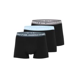 K by KARL LAGERFELD Karl Lagerfeld Boxershorts Herren Größe S hellblau / greige / petrol / schwarz