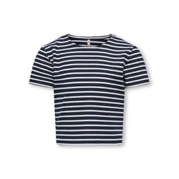 ONLY GIRLS T-Shirt 'KOGNella' Mädchen Größe 146/152 marine / weiß