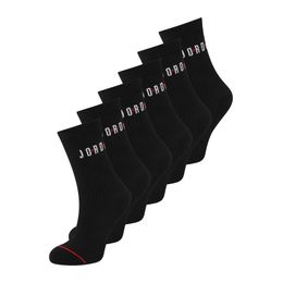 Jordan Socken 'Everyday' Damen Gr&ouml;&szlig;e 34/38 feuerrot / schwarz / wei&szlig;