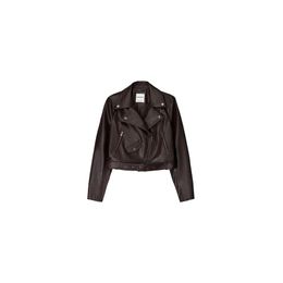 Bershka Between-Season Jacket female Brown size M