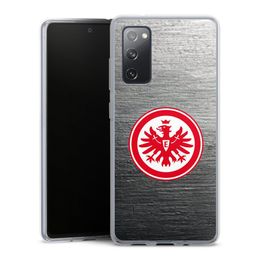DeinDesign Galaxy S20 FE Handy Silikon H&uuml;lle Case transparent Handyh&uuml;lle Sge Eintracht Frankfurt Logo Silikon Case