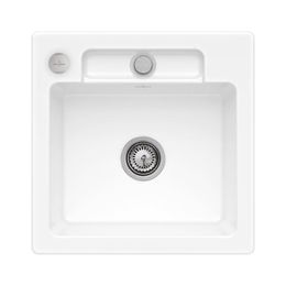 Villeroy & Boch Villeroy & Boch Siluet 50 S Flat K&uuml;chensp&uuml;le, 33452FRWHL2,