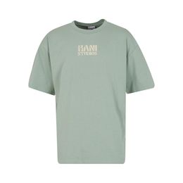 Karl Kani T-Shirt Herren Gr&ouml;&szlig;e L beige / pastellgr&uuml;n