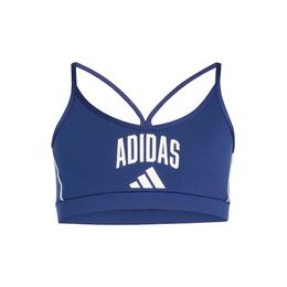 adidas Sportswear Sport-BH 'ESS' Mädchen Größe 140 dunkelblau / weiß
