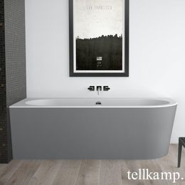 Tellkamp Pio Eck-Badewanne mit Verkleidung, 0100-077-SB-R-A/CRWMCM,