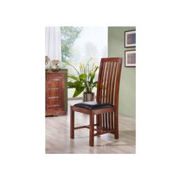 Stuhl Akazie 43x50x109 nougat lackiert OXFORD #29