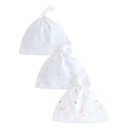 next Beanie boy White size 6-12 mths