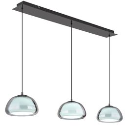 Globo Avila Hängeleuchte LED Chrom, Schwarz, 1-flammig, Fernbedienung